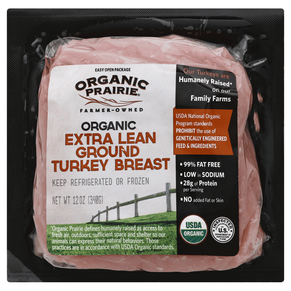 Organic Prairie Turkey Breast 12 oz BAG | Hy-Vee Aisles Online Grocery ...