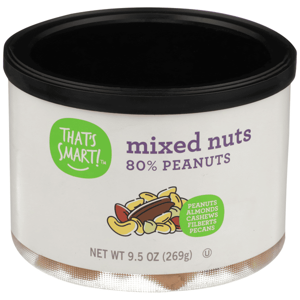 That's Smart! Mixed Nuts 80% Peanuts | Hy-Vee Aisles Online Grocery ...