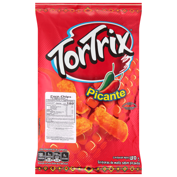 Tortrix Corn Chips, Picante/Spicy | Hy-Vee Aisles Online Grocery Shopping