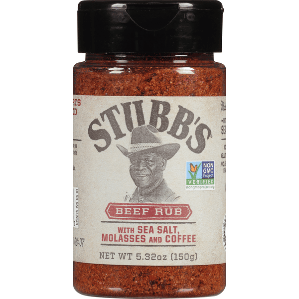 Stubb's Beef Rub with Sea Salt, Molasses & Coffee | Hy-Vee Aisles ...