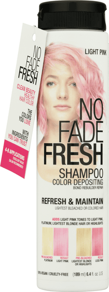 No Fade Fresh Color Depositing Shampoo, Light Pink | Hy-Vee Aisles ...