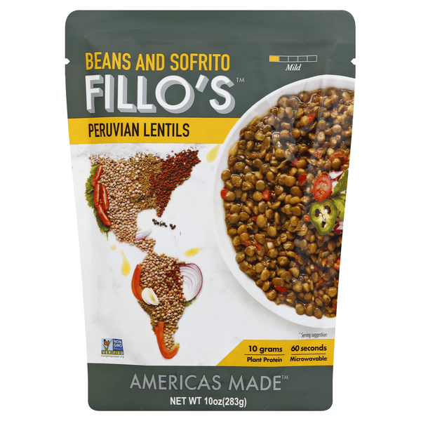 Fillo's Peruvian Lentils Mild Sofrito 10 oz | Hy-Vee Aisles Online ...