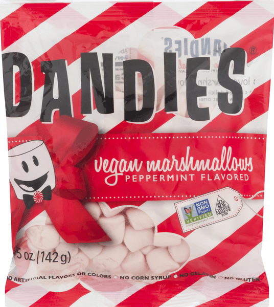 Dandies Vegan Marshmallows, Peppermint | Hy-Vee Aisles Online Grocery ...