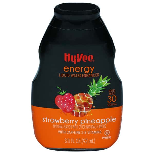 Hy-Vee Energy Liquid Water Enhancer, Strawberry Pineapple | Hy-Vee ...