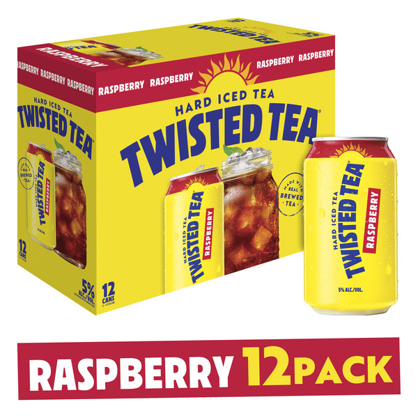 Twisted Tea Raspberry | Hy-Vee Aisles Online Grocery Shopping