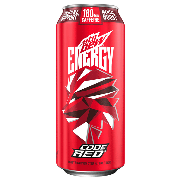 Mtn Dew Energy, Code Red | Hy-Vee Aisles Online Grocery Shopping