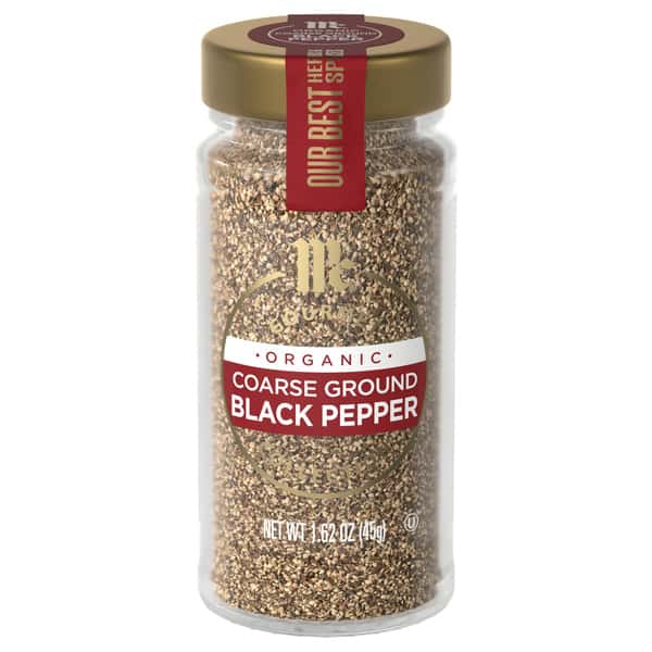 McCormick Gourmet Organic Coarse Ground Black Pepper | Hy-Vee Aisles ...