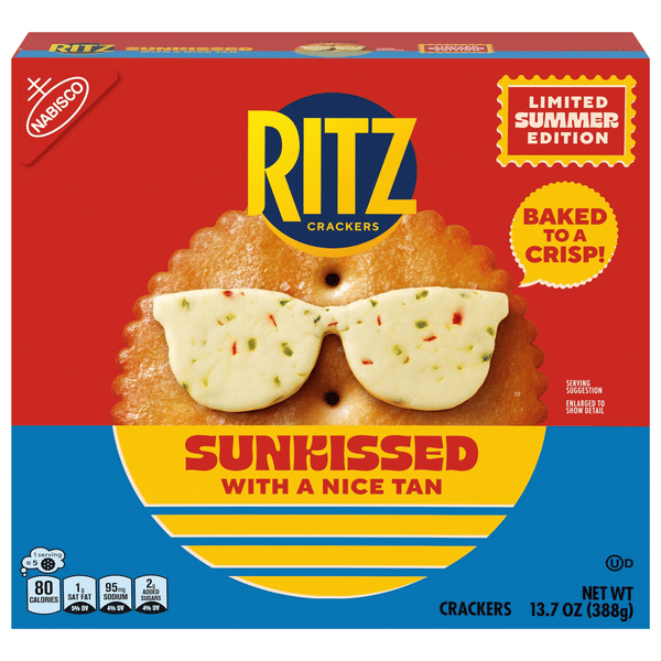 RITZ Sunkissed Crackers | Hy-Vee Aisles Online Grocery Shopping