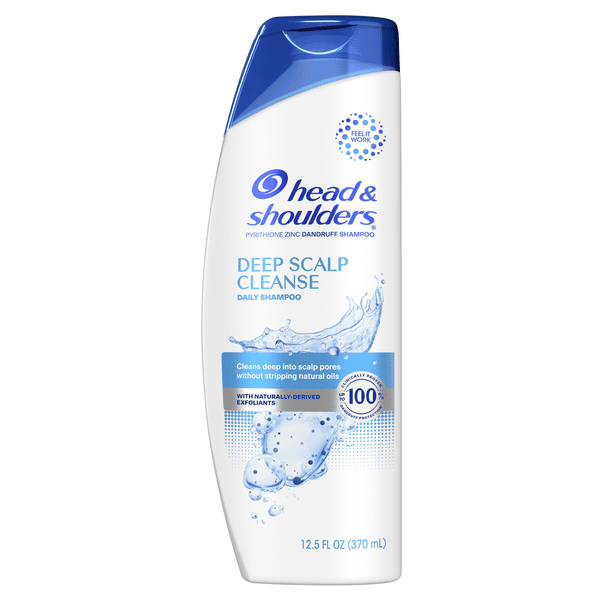 Head & Shoulders Dandruff Shampoo, Deep Scalp Cleanse | Hy-Vee Aisles ...