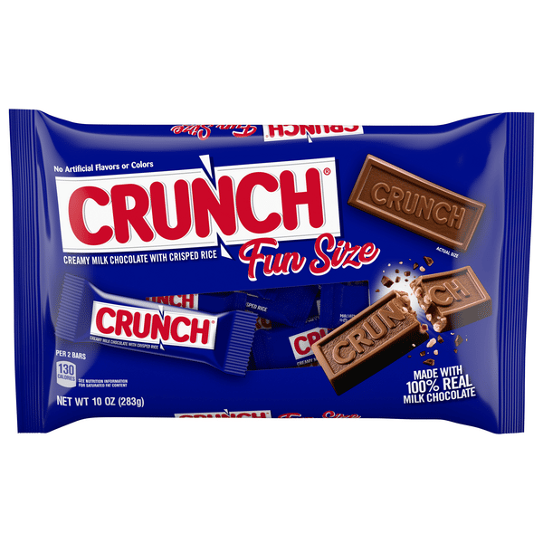 Nestle Crunch Fun Size Candy Bars | Hy-Vee Aisles Online Grocery Shopping