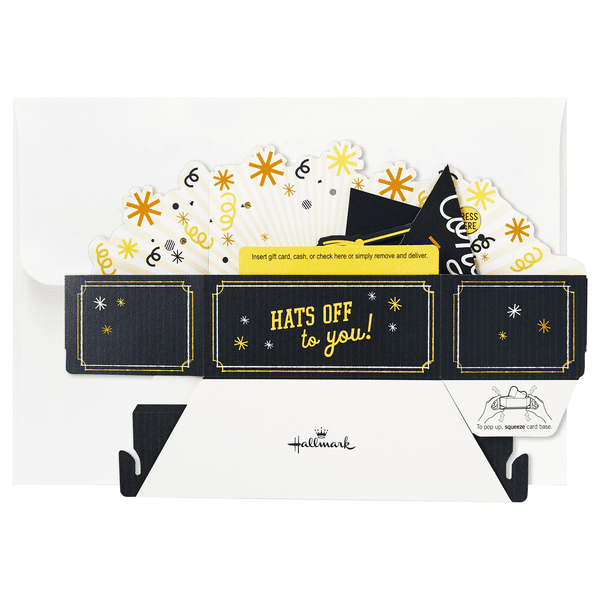 Hallmark Musical Pop Up Graduation Card And Gift Card Holder (Plays ...