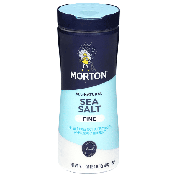 Morton Fine Sea Salt | Hy-Vee Aisles Online Grocery Shopping