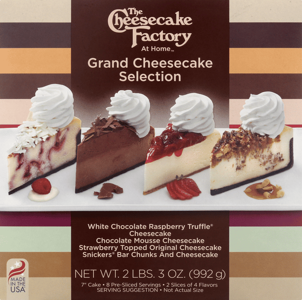 The Cheesecake Factory Grand Cheesecake Selection | Hy-Vee Aisles ...