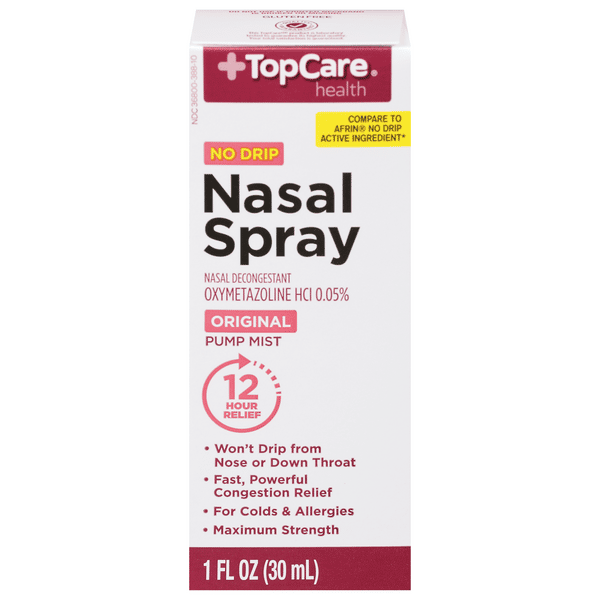 TopCare No Drip Nasal Spray | Hy-Vee Aisles Online Grocery Shopping
