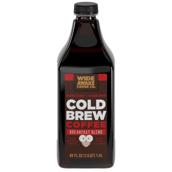Wide Awake Coffee Co. Cold Brew Coffee Unsweetened Breakfast Blend | Hy ...