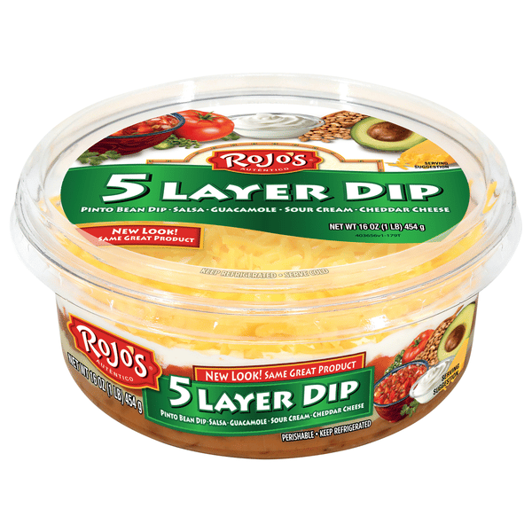 Rojo's 5 Layer Dip 16 oz | Hy-Vee Aisles Online Grocery Shopping