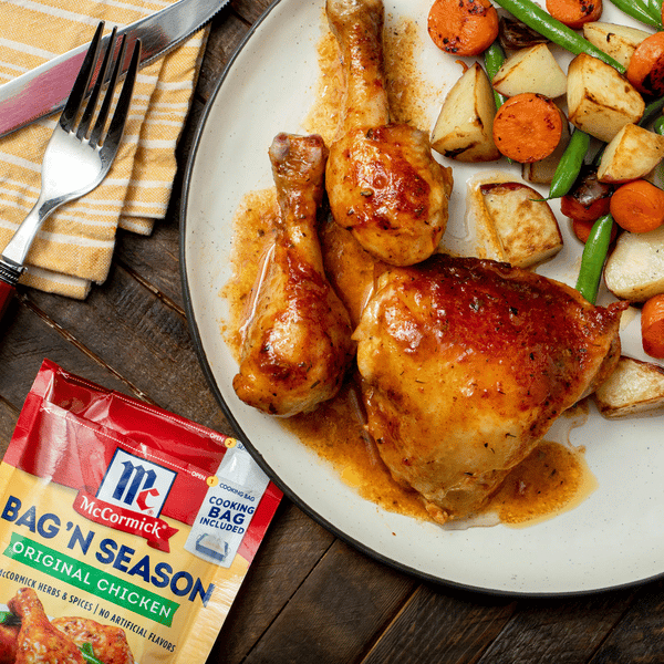 McCormick Bag 'n Season Original Chicken Cooking Bag & Seasoning Mix ...