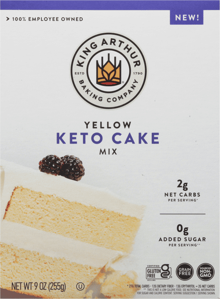 King Arthur Baking Company, Yellow Keto Cake Mix | Hy-Vee Aisles Online ...