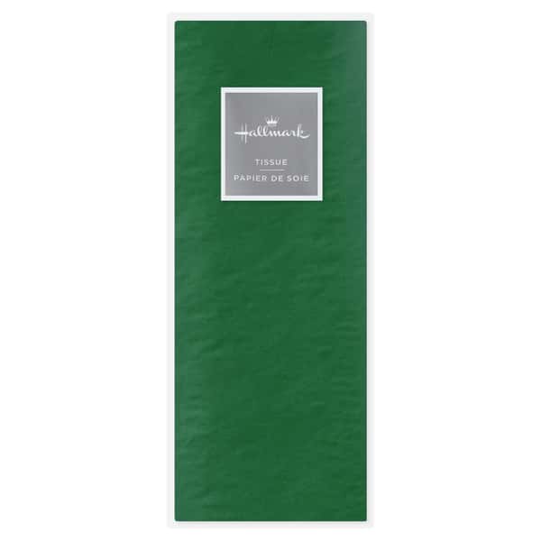 Hallmark Holiday Solid Green Tissue Paper for Gift Wrap (8 sheets) | Hy ...