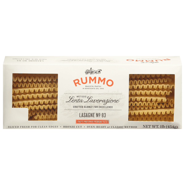 Rummo No. 83 Lasagne 1 lb | Hy-Vee Aisles Online Grocery Shopping