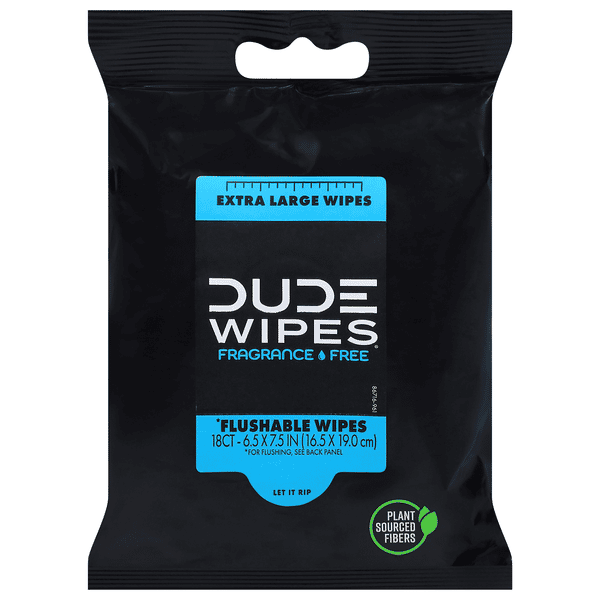 Dude Wipes Flushable Wipes, Unscented | Hy-Vee Aisles Online Grocery ...