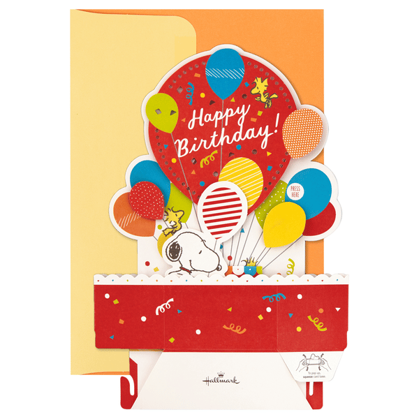 Sister Birthday Card Peanuts Snoopy Hallmark Peanuts® Snoopy Happy ...