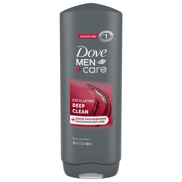 Dove Men+Care Deep Clean Body and Face Wash | Hy-Vee Aisles Online ...