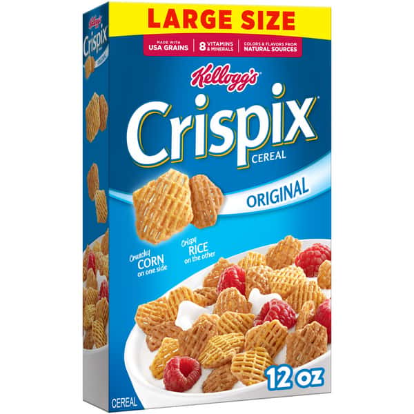 Kellogg's Crispix Breakfast Cereal, Original, Large Size | Hy-Vee ...