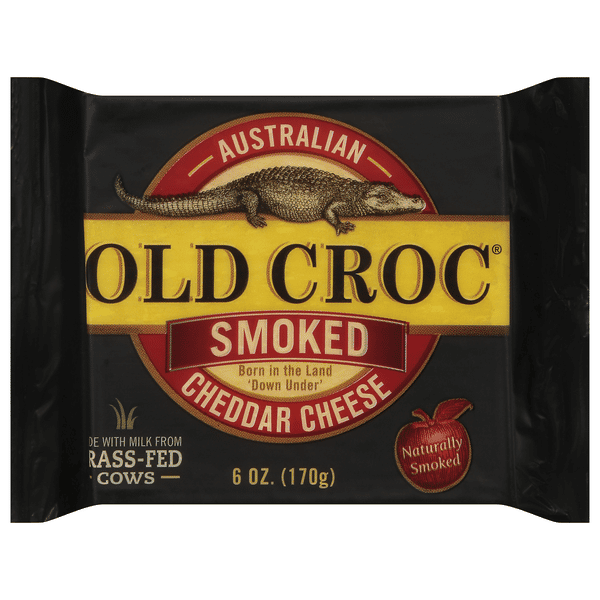 Old Croc Australian Smoked Sharp Cheddar Cheese | Hy-Vee Aisles Online ...