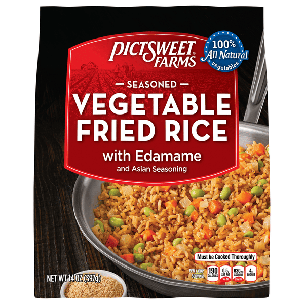 Pictsweet Farms Seasoned Vegetable Fried Rice With Edamame | Hy-Vee ...