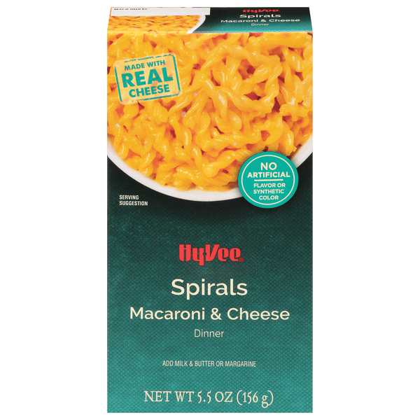 Hy-Vee Spirals Macaroni & Cheese Dinner | Hy-Vee Aisles Online Grocery ...