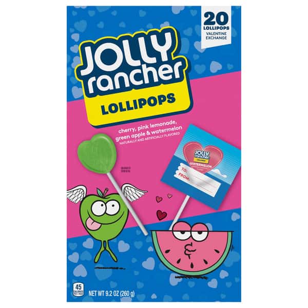 Valentines Jolly Rancher Lollipops | Hy-Vee Aisles Online Grocery Shopping