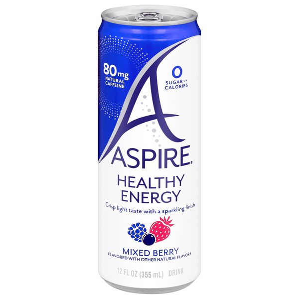 Aspire Mixed Berry Healthy Energy Drink | Hy-Vee Aisles Online Grocery ...