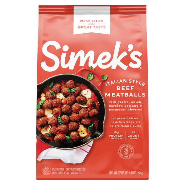 Simek's Italian Style Meatballs | Hy-Vee Aisles Online Grocery Shopping