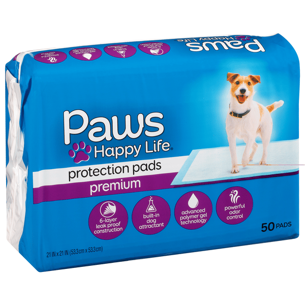 Paws Happy Life Protection Pads Premium | Hy-Vee Aisles Online Grocery ...