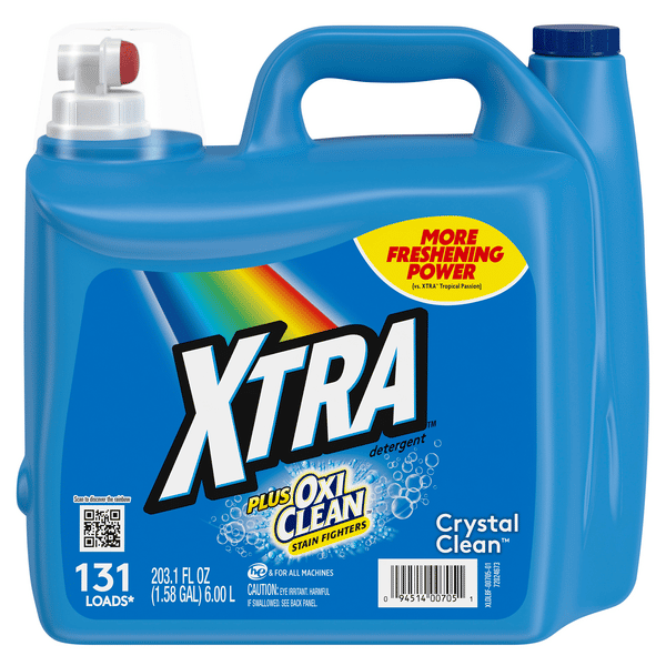 Xtra Plus Oxi Clean Detergent, Crystal Clean | Hy-Vee Aisles Online ...