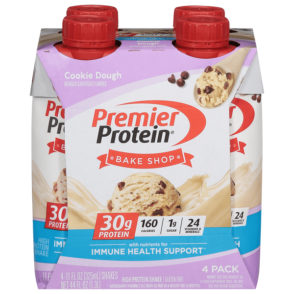 Premier Protein Cookie Dough Shake, 4Pk | Hy-Vee Aisles Online Grocery ...