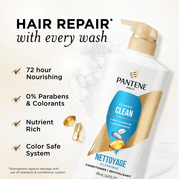 Pantene Conditioner Classic Clean | Hy-Vee Aisles Online Grocery Shopping