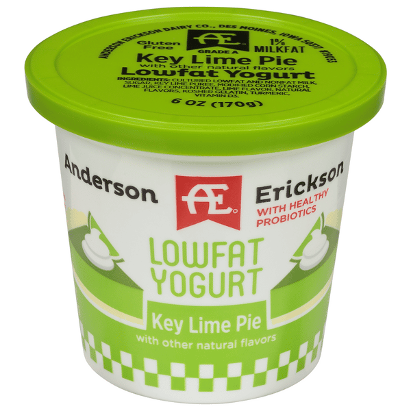 Anderson Erickson Dairy Lowfat Key Lime Pie Yogurt | Hy-Vee Aisles ...
