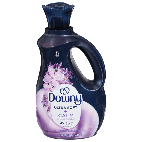 Downy Ultra Soft + Calm Fabric Softener, Lavender & Vanilla Bean | Hy ...