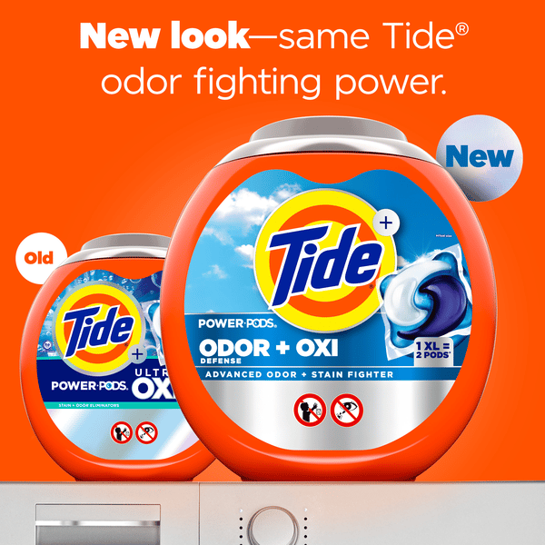 Tide Ultra Oxi Power Pods with Odor Eliminators, 45 Count | Hy-Vee ...