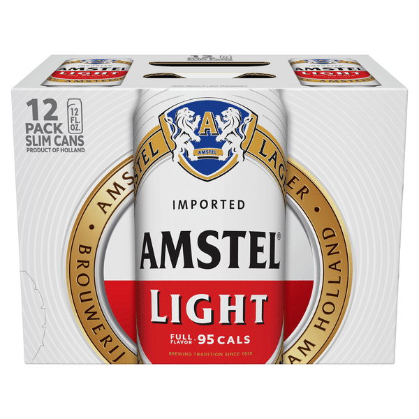 Amstel Light Lager Beer 12 Pack | Hy-Vee Aisles Online Grocery Shopping