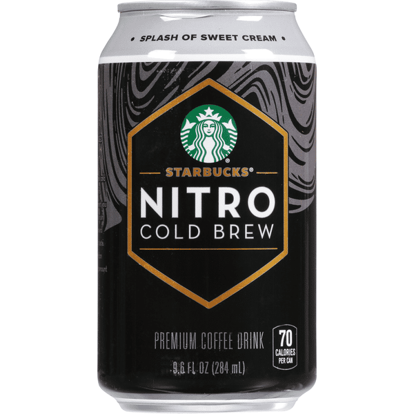 Starbucks Nitro Cold Brew Premium Coffee Drink | Hy-Vee Aisles Online ...