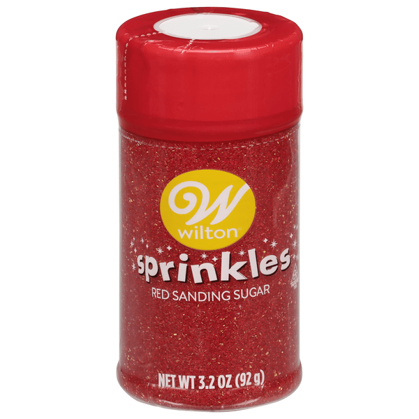 Wilton Sprinkles Red Sanding Sugar | Hy-Vee Aisles Online Grocery Shopping