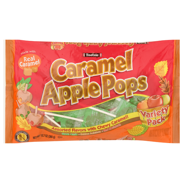 Tootsie Caramel Apple Pops, Variety Pack | Hy-Vee Aisles Online Grocery ...