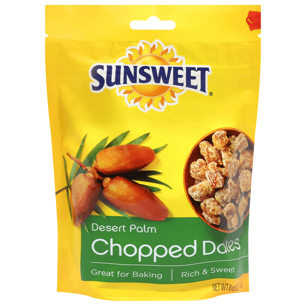 Sunsweet Desert Palm Chopped Dates 8 oz | Hy-Vee Aisles Online Grocery ...