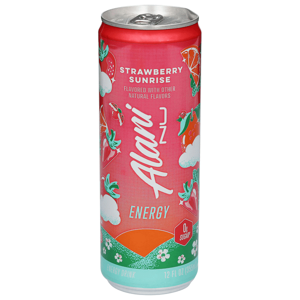 Alani Nu Strawberry Sunrise Energy Drink | Hy-Vee Aisles Online Grocery ...