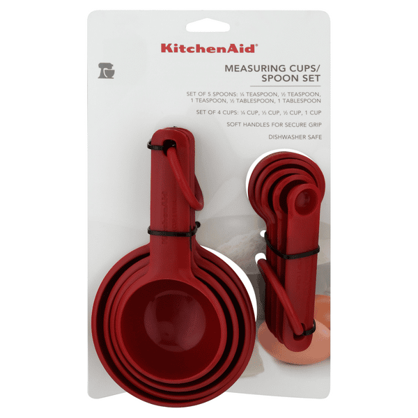KitchenAid Measuring Cups/Spoon Set | Hy-Vee Aisles Online Grocery Shopping