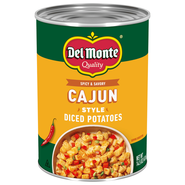Del Monte Cajun Style Diced Potatoes | Hy-Vee Aisles Online Grocery ...