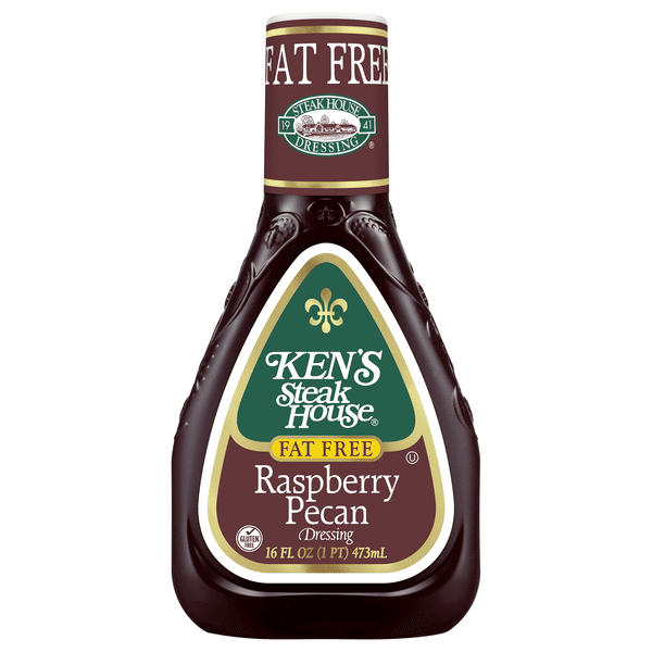 Ken's Steak House Fat Free Raspberry Pecan Dressing | Hy-Vee Aisles ...
